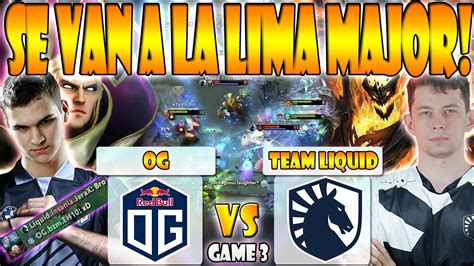 OG VS TEAM LIQUID BO3 GAME 3 NISHA ZAI VS BZM DPC WEU 2023 TOUR 1