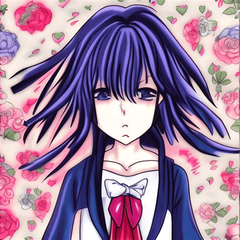 Beautiful Anime Manga Woman Illustration In HD Creative Fabrica