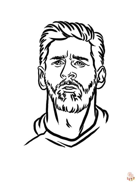 De Beste Messi Kleurplaten Voor Kinderen Kleurplatengb