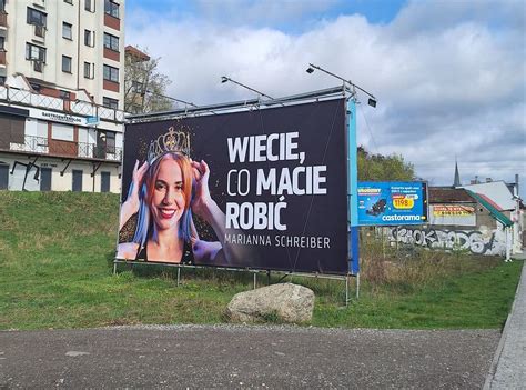 Wiecie co macie robić Zaskakujące billboardy Marianny Schreiber w