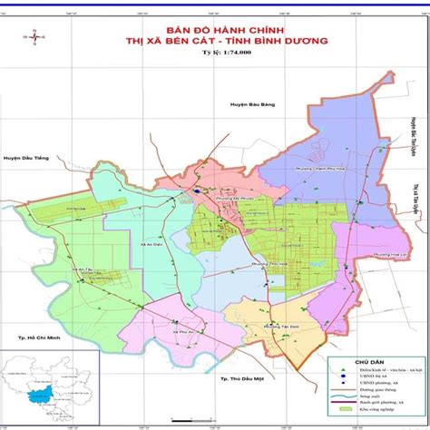 Giới thiệu khái quát thị xã Bến Cát Tỉnh Bình Dương vansudia net