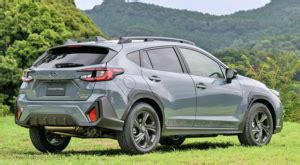 Subaru Crosstrek Next To The Current Model Burlappcar