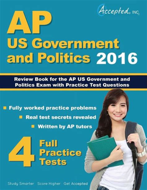 AP US Government And Politics 2016 Review Book For AP United States