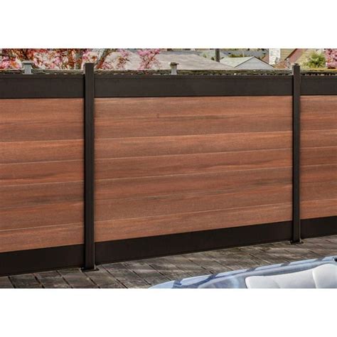 Veranda Euro Style 4 Ft X 6 Ft Black Top Black Rose Aluminum