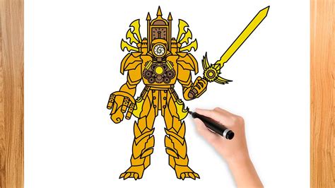COMO DIBUJAR A TITAN CLOCKMAN MEJORADO DE SKIBIDI TOILET MULTIVERSE 30