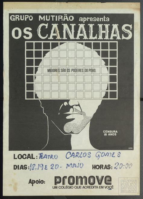 Os Canalhas Repositório Digital do Arquivo Público