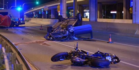 Tragiczny Wypadek Na Modli Skiej W Warszawie Nie Yje Motocyklista