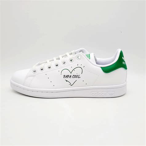Adidas Stan Smith Papa Cool V2 Double G Customs Custom Sneakers