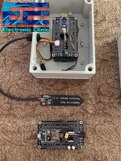 ESP8266 Lora Based IoT Smart Irrigation System With Cell Phone App