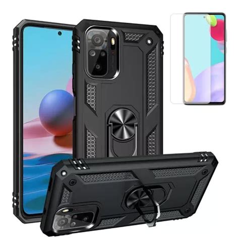 Mica Funda Rudo Con Anillo Para Xiaomi Poco M5s Meses sin interés