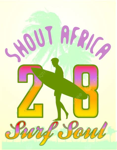 Surfista Do Pacífico Design Gráfico Vetorial Férias Atléticas No Havaí