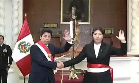 VIDEO Betssy Chávez jura como nueva presidenta del Consejo de
