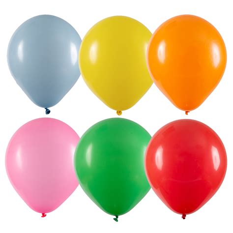 Balão de Látex Sortido 8 Polegadas 50 Unidades