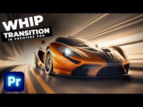 Whip Pan Blur Transition Tutorial In Premiere Pro Premiere Pro