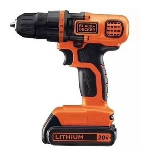 Taladro Atornillador Inalambrico 20v Ion Black Decker Ld120 MercadoLibre