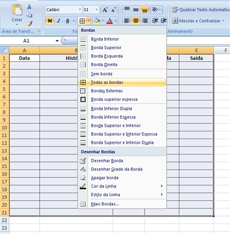 Como Montar Uma Planilha No Excel Excel Simples