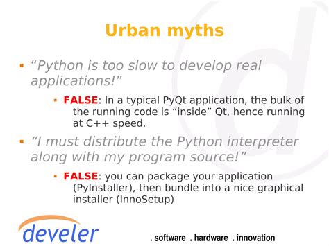 Pyqt Rapid Application Development Ppt