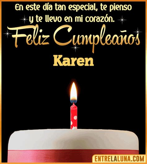 Feliz Cumplea Os Karen Felicidades Karen