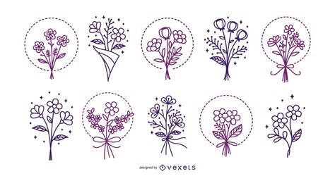 Vectores Gr Ficos De Ramo De Flores Para Descargar