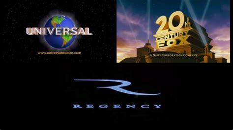 Universal Pictures 20th Century Fox Logo Image To U