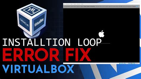 Fix Virtualbox Installation Boot Loop Youtube