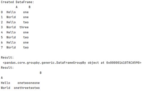 python convert dataframe groupby object to dataframe pandas