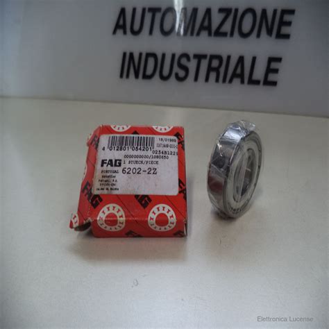 Elettronica Lucense FAG 6202 2Z DEEP GROOVE BALL BEARINGS 6202 2Z