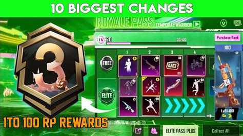 A3 Royal PASS LEAKS 1 TO 100 RP REWARDS PUBG MOBILE A3 ROYAL PASS