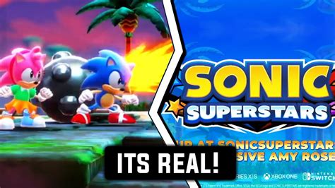 Sonic Superstars REACTION NEW 2D GAME ITS REAL YouTube