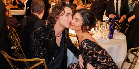 Golden Globes Kylie Jenner et Timothée Chalamet affichent leur amour