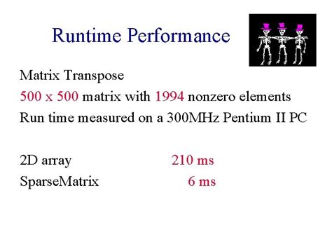 sparse matrices matrix table of values sparse matrices