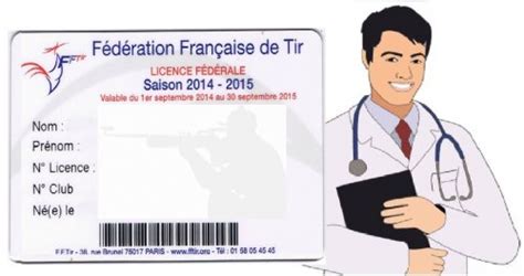 Tireur Certificat médical saison 2021 2022 Site officiel de l Union