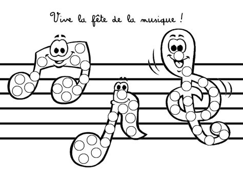 Coloriage Fete De La Musique Imprimer Sur Coloriageenfant