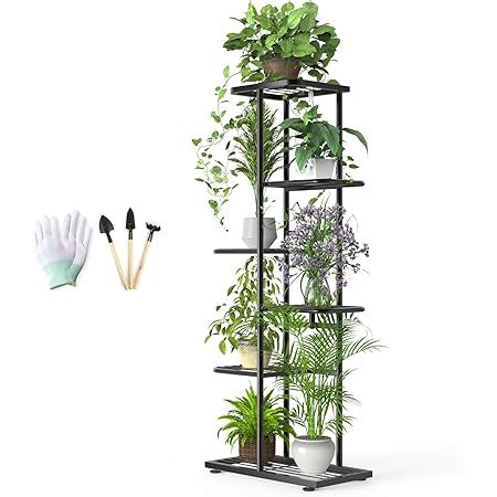 Amazon 6 Tier 7 Potted Metal Plant Stand Indoor With Gardening