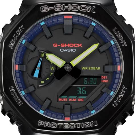 G SHOCK ジーショック GA 2100RGB 1AJF マルチネオンカラー Virtual RainbowGamers RGB