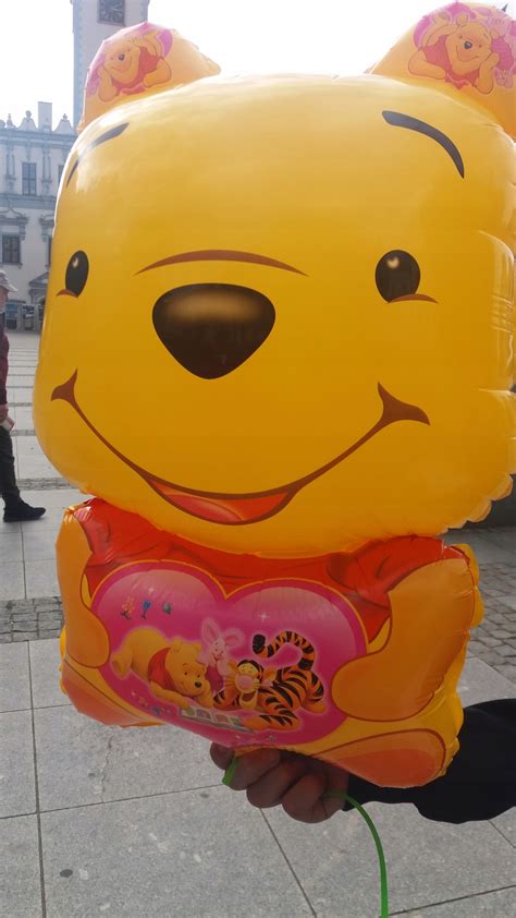 KUBUŚ PUCHATEK Balon Foliowy na Hel Helu 65x40cm 13203325504 Allegro pl