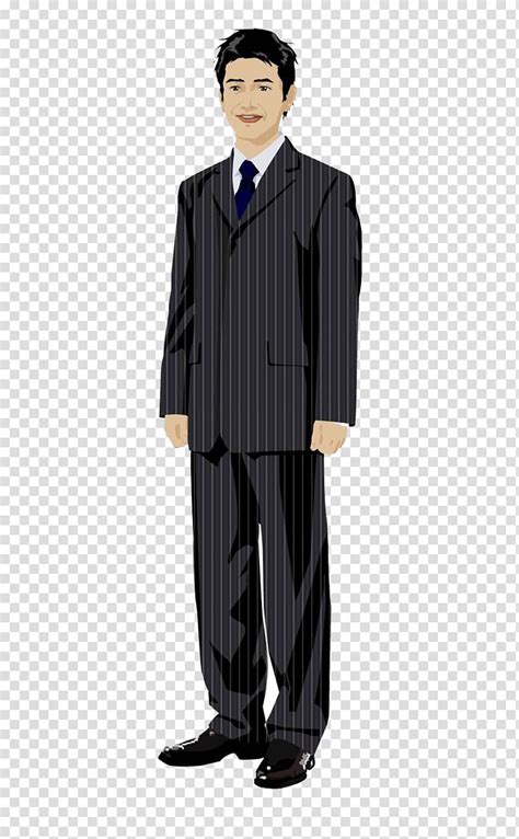 Cartoon Man Standing Transparent Background Png Clipart Hiclipart
