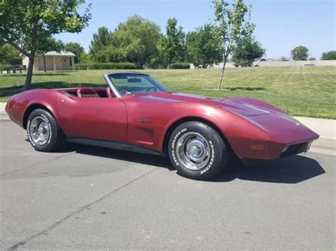 1974 Chevy Corvette Stingray Convertible Automatic Classic Chevrolet