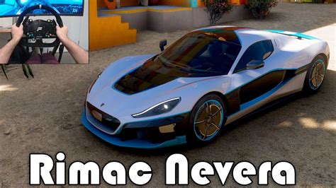 The Fastest Electric Car In The World Rimac Nevera Forza Horizon