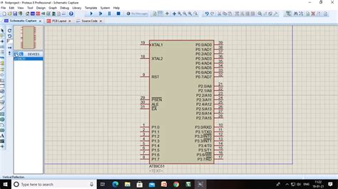 Lecture Proteus Simulation Led Blinking For Microcontroller