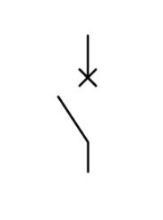 Schéma Unifilaire Du Symbole Du Disjoncteur