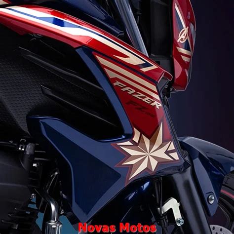 Fazer FZ25 ABS Capitã Marvel 2024 Preço e Ficha Técnica