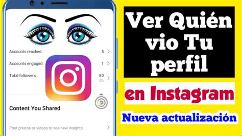C Mo Ver Qui N Vio Tu Perfil De Instagram Nueva Actualizaci N