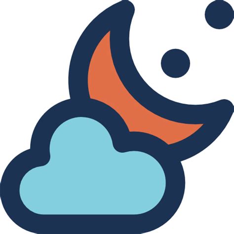 Cloudy Bqlqn Lineal Color Icon