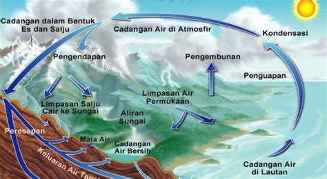 Siklus Air Pengertian Macam Proses Daur Air Dan Tahapan Siklus