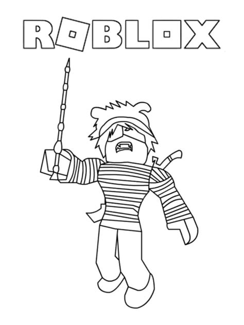 Roblox Ausmalbilder Kostenlose Malvorlagen