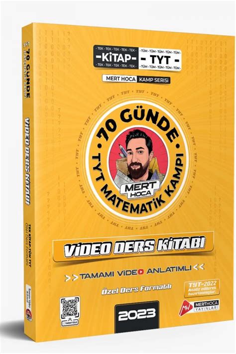 Mert Hoca G Nde Tyt Matematik Kamp Video Ders Kitab