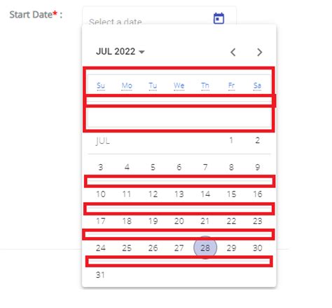 javascript date picker overlaping with datatable contents in angular stack overflow
