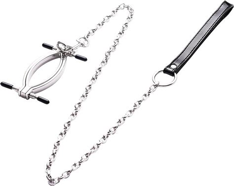 Amazon Stainless Steel Clitoral Clip With Traction Chain