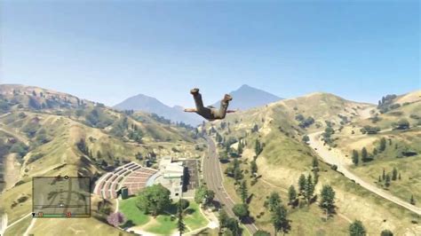 Grand Theft Auto V Superman Cheat Skyfall HD YouTube